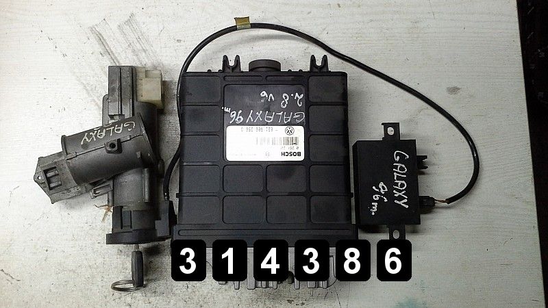 1998 FORD GALAXY ECU SET 021906256Q0261203664/665 GENUINE | eBay UK