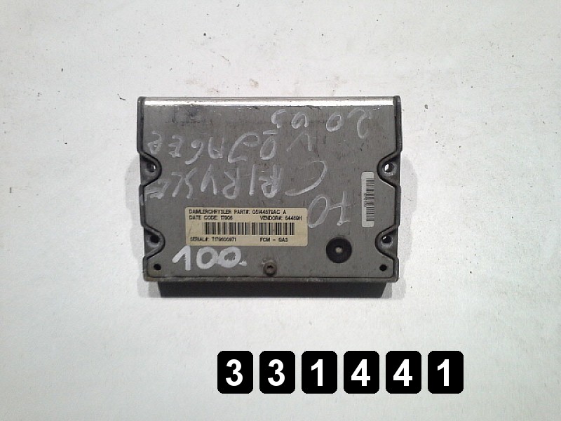 2005 CHRYSLER VOYAGER L'ordinateur Capteur Module 05144579Ac EUR 44,00 ...