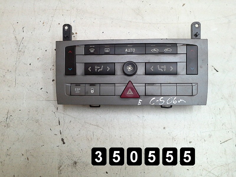 2006 CITROEN C5 CLIMATE CONTROL PANEL AC 96573328 | eBay UK