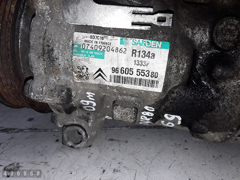 Klimakompressor+9660555380+Citro%C3%ABn+C5+III+RD for sale online | eBay
